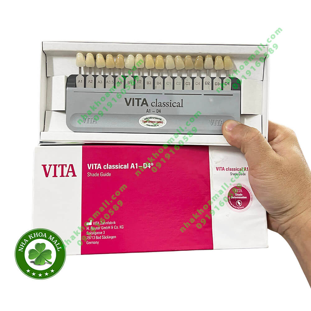 Bảng so màu răng🌱Vita Classical shade Guide giá tốt🌱NHA KHOA MALL🌱
