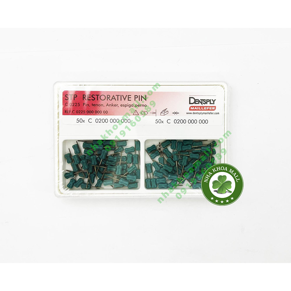 Chốt pin ngà🌱titanium STP Restorative pins Dentsply giá tốt🌱NHA KHOA MALL🌱