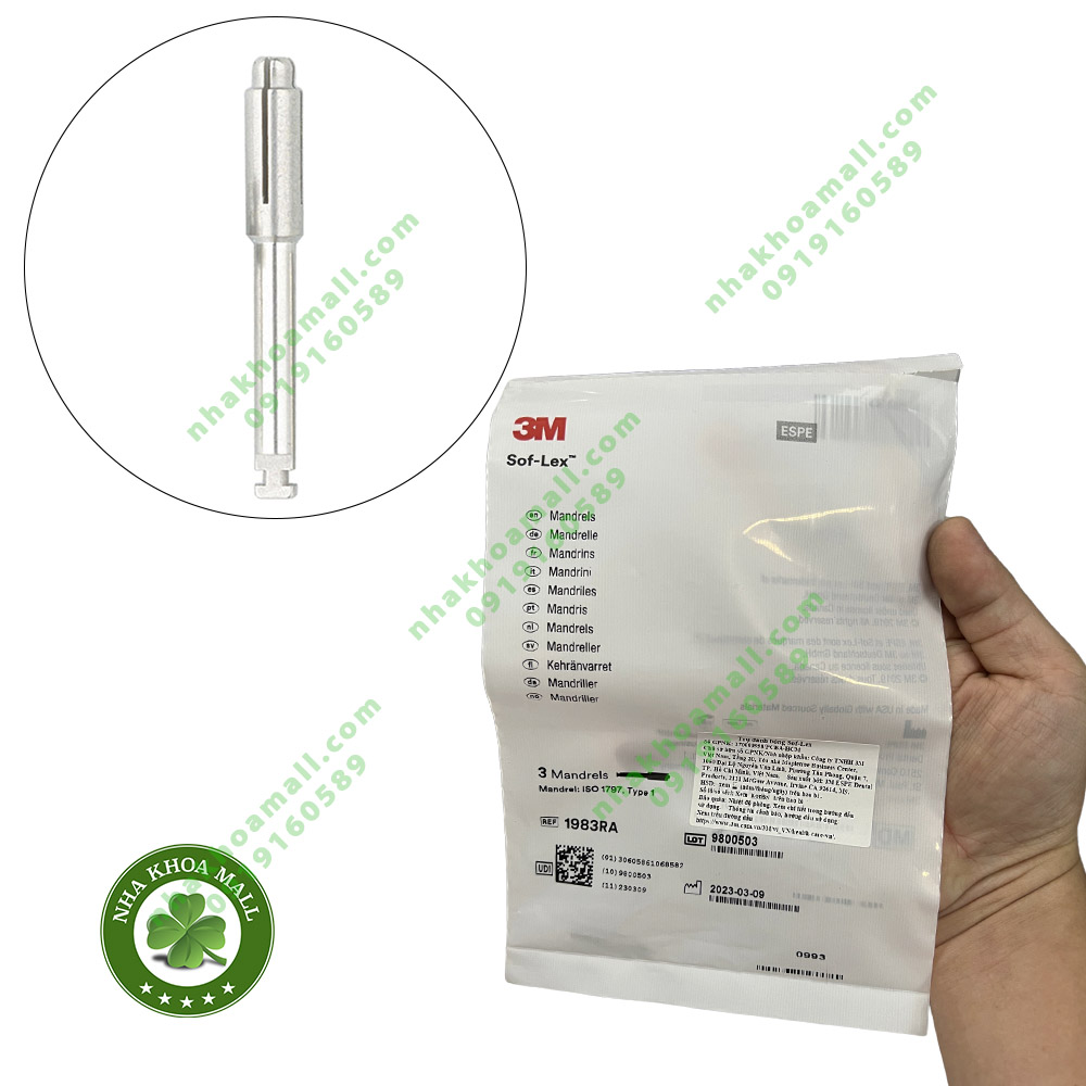 Trục lắp đĩa đánh bóng🌱Composite Soflex 3M giá tốt🌱NHA KHOA MALL🌱