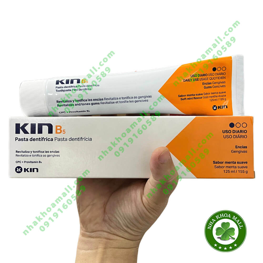 Kem đánh răng sạch mảng bám và phục hồi nướu KIN B5 giá tốt - 🍀NHA KHOA ...