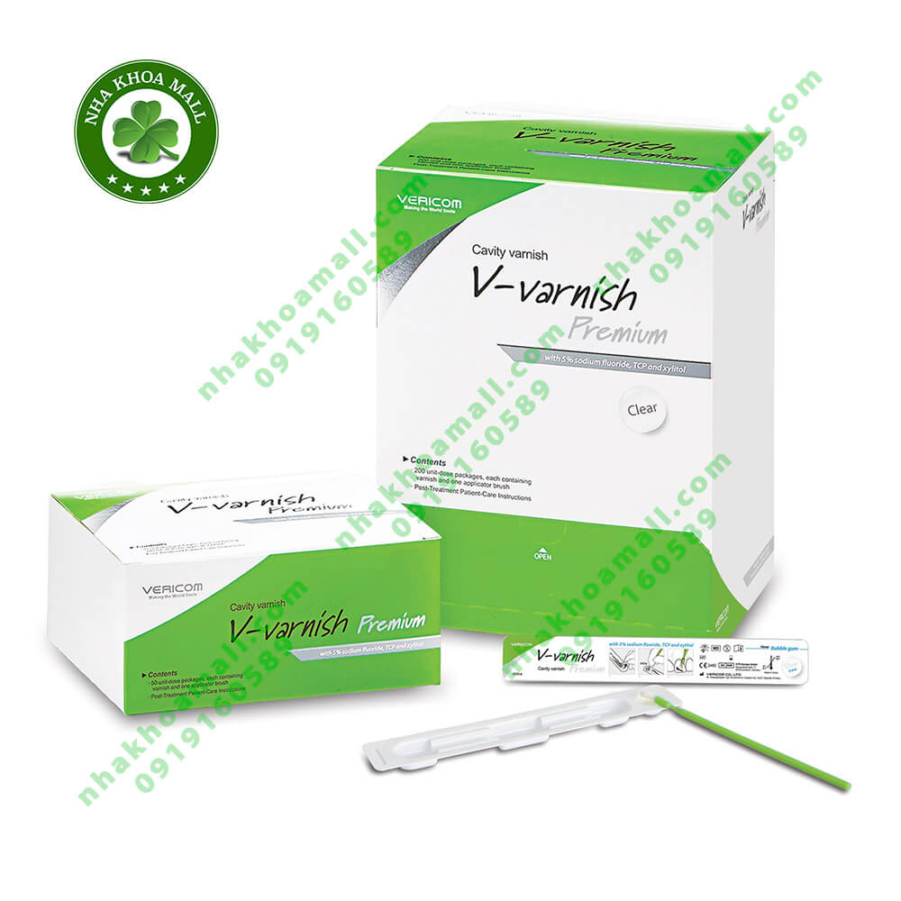 Vecni bôi chống sâu răng trẻ em V-Varnish Flour Vericom giá tốt - 🍀NHA ...