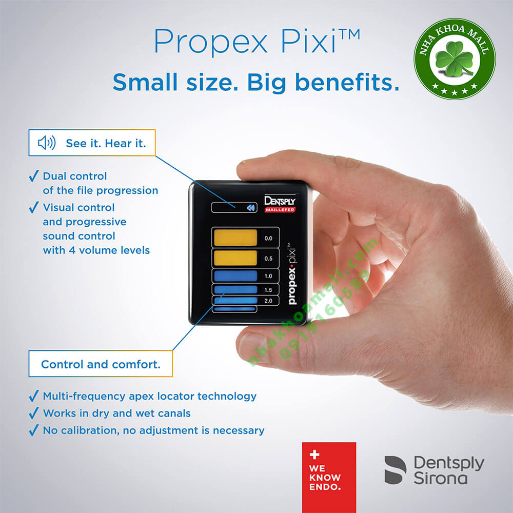 Máy định vị chóp nội nha Dentsply Sirona Propex Pixi giá tốt - Nha Khoa ...