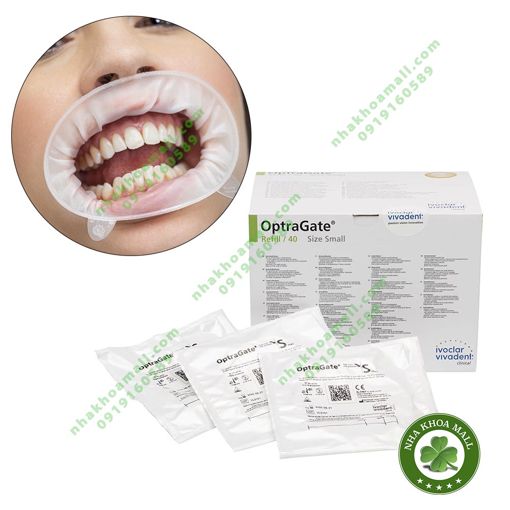 Banh môi cao su Optragate Ivoclar Vivadent - Nha Khoa Mall 🍀