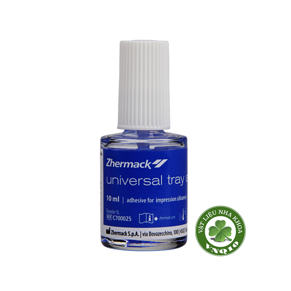 Keo dán khay lấy dấu Universal Tray Adhesive Zhermack - Lọ 10ml
