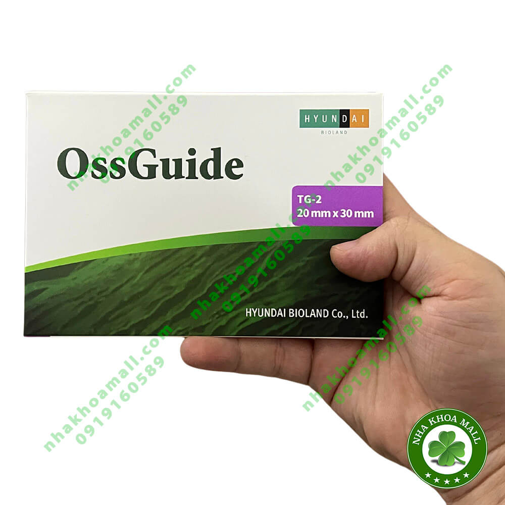 Màng xương tự tiêu cấy ghép Implant OssGuide HuynDai Bioland giá tốt - 🍀NHA KHOA MALL🍀